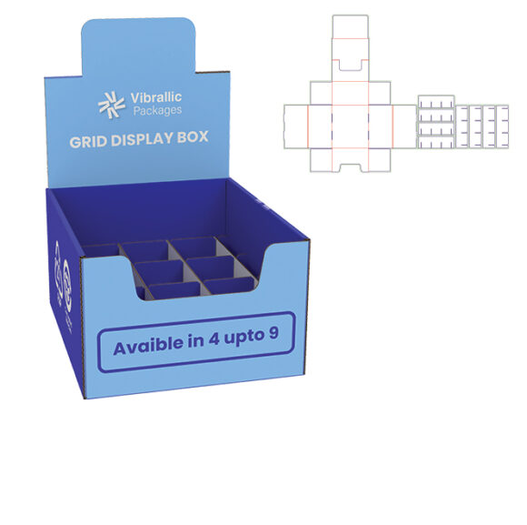 Grid Display Box – Vibrallic Packages